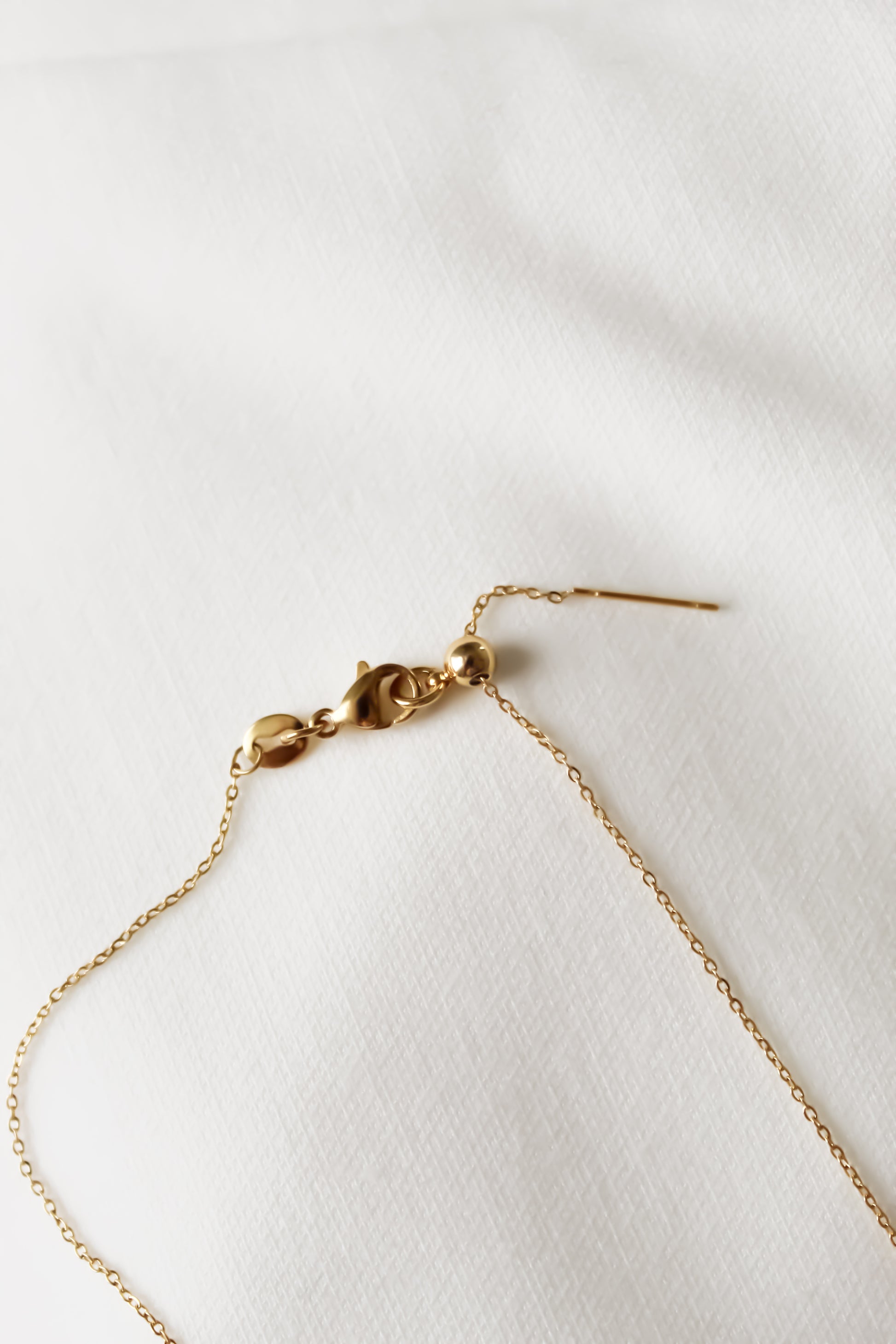 Adjustable Dainty Chain Necklace Gold Filled Ruby Joy Boutique